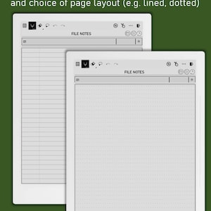 Supernote Notebook - Etsy