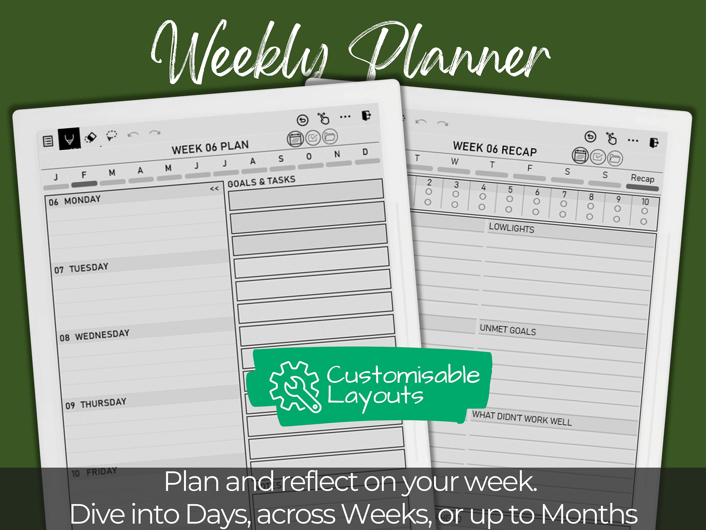 Supernote Ultimate Planner - Etsy