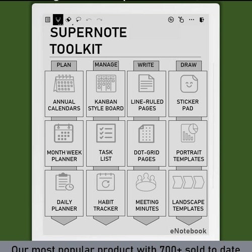 Supernote Toolkit - Etsy
