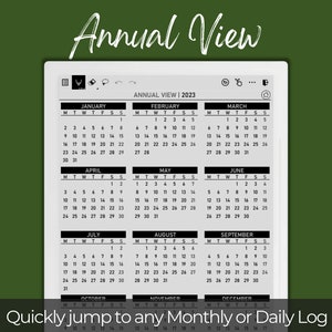 Supernote Bullet Journal - Etsy