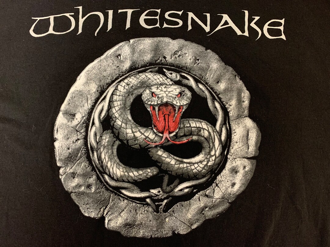 Gently Used Whitesnake Year of the Snake 2013 Tour T Shirt 2XL - Etsy