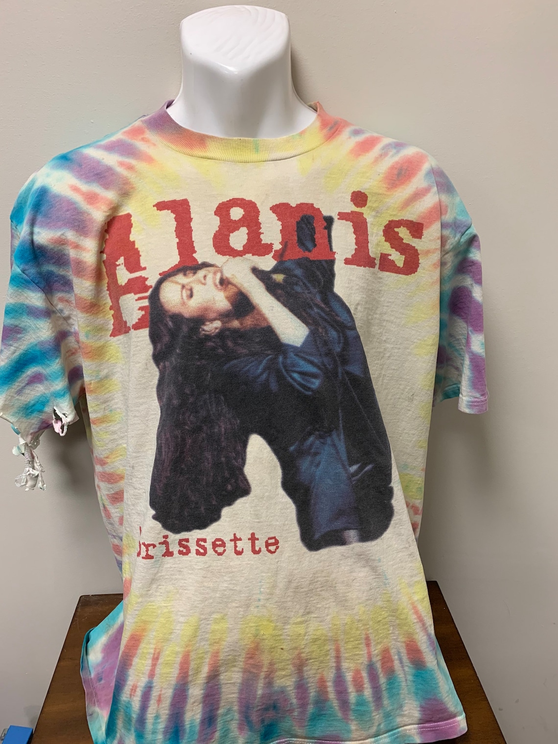 RARE Vintage Alanis Morissette Jagged Little Pill Tour T Shirt XL - Etsy