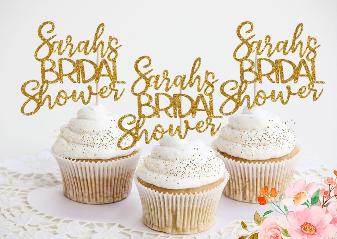 Personalised Hen Party Cupcake Toppers, Bridal Shower, Hen Party, Bride ...