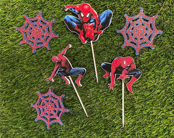 Spiderman Hulk Cake Topper - Etsy UK