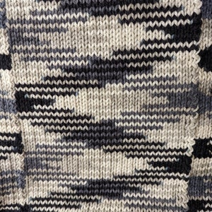 Ribbed Mirage Afghan Knitting Pattern Bond/usm/ism/knitsmart Knitting ...