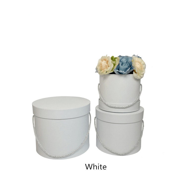 3 Set Cylinder Boxes, Circle Boxes, Luxury Boxes, Treat Boxes, Floral ...