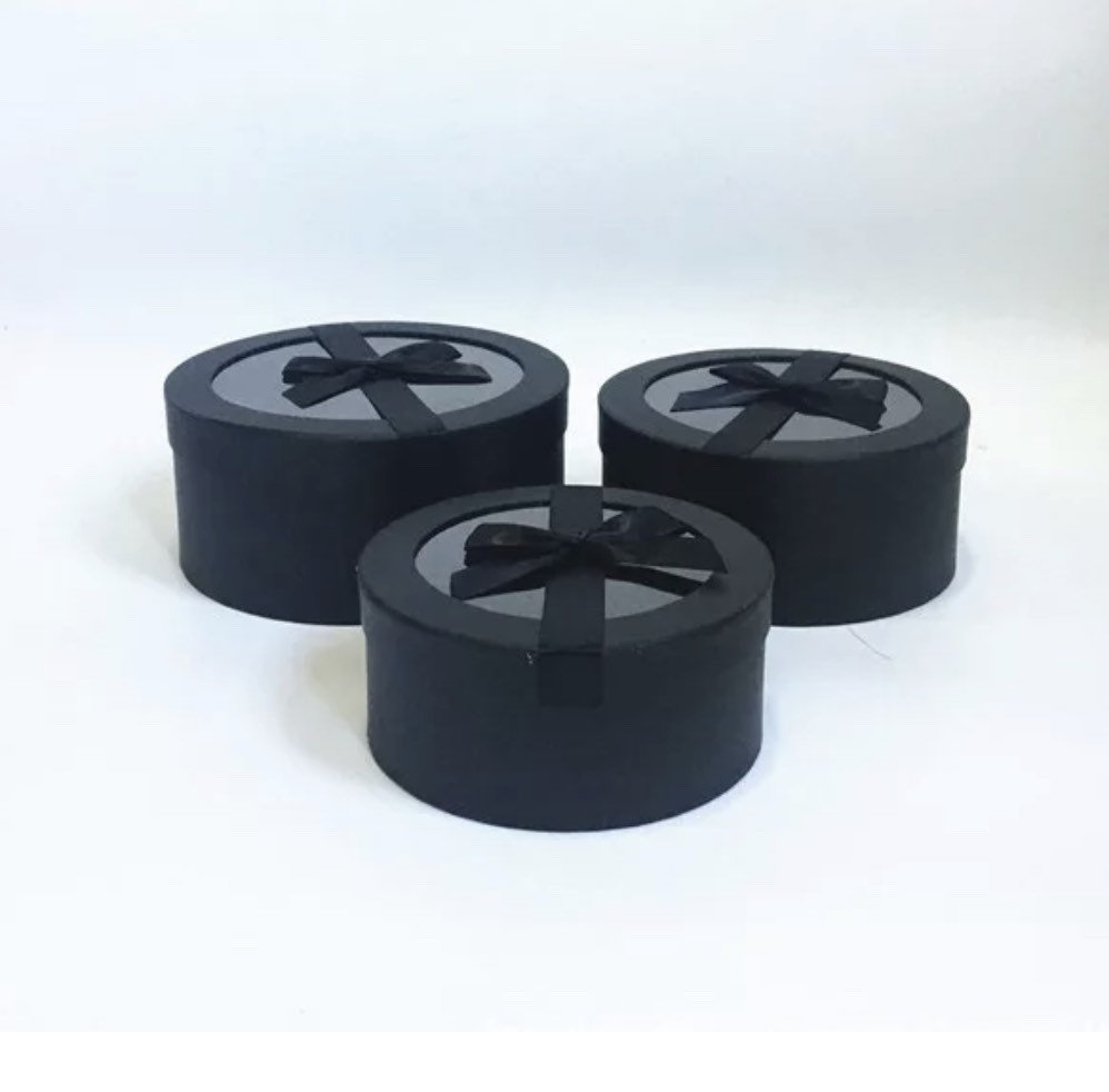 Circle Boxes, 3 Set Boxes, Floral Arrangements, Luxury Boxes, Treat ...