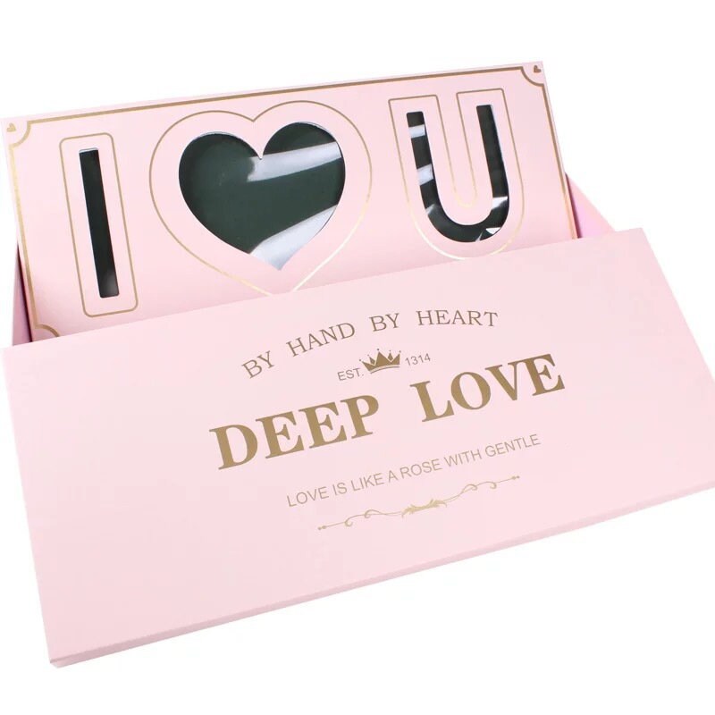 I Love You Box Luxury Boxes Floral Arrangements Treat - Etsy