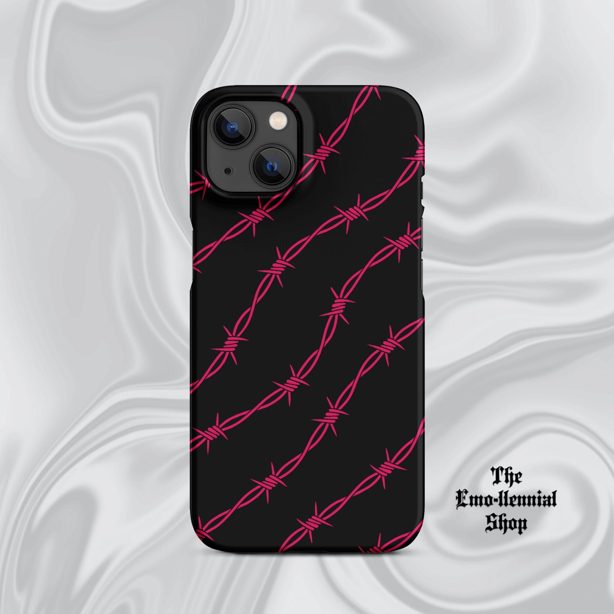 Barbed Wire Phone Case Biker Aesthetic iPhone and Samsung - Etsy