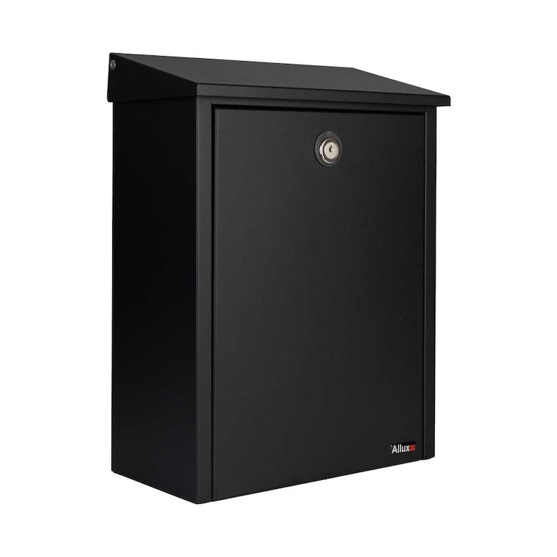 Allux 200 Wall Mounted Post Box, Letter Box, Large Parcel Box, Large ...