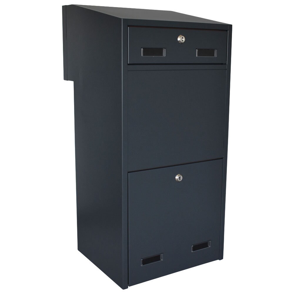 Sigma High Capacity Lockable Parcel Box, Fence & Through the Wall ...