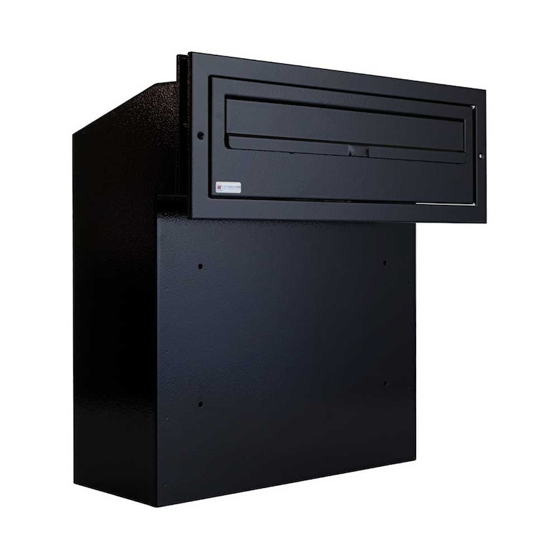 W3-4 Rear Access Letter Box With Trim, Post Box for Gates and Fences ...