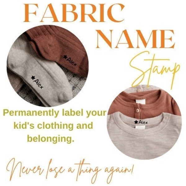 Name Stamp - Etsy