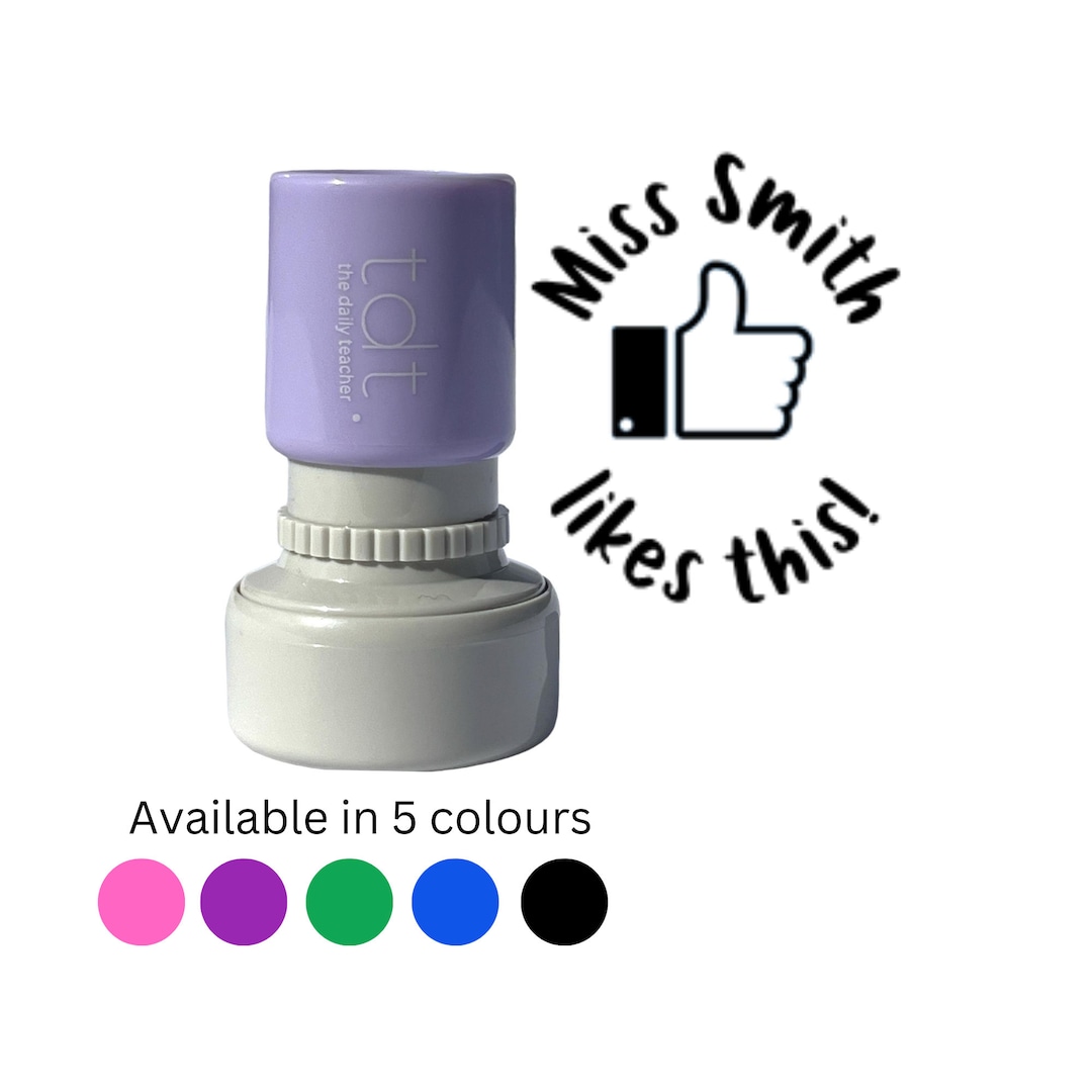 Personalised Teacher Stamp, Customised Stamp, Teacher Stamp, Teacher ...
