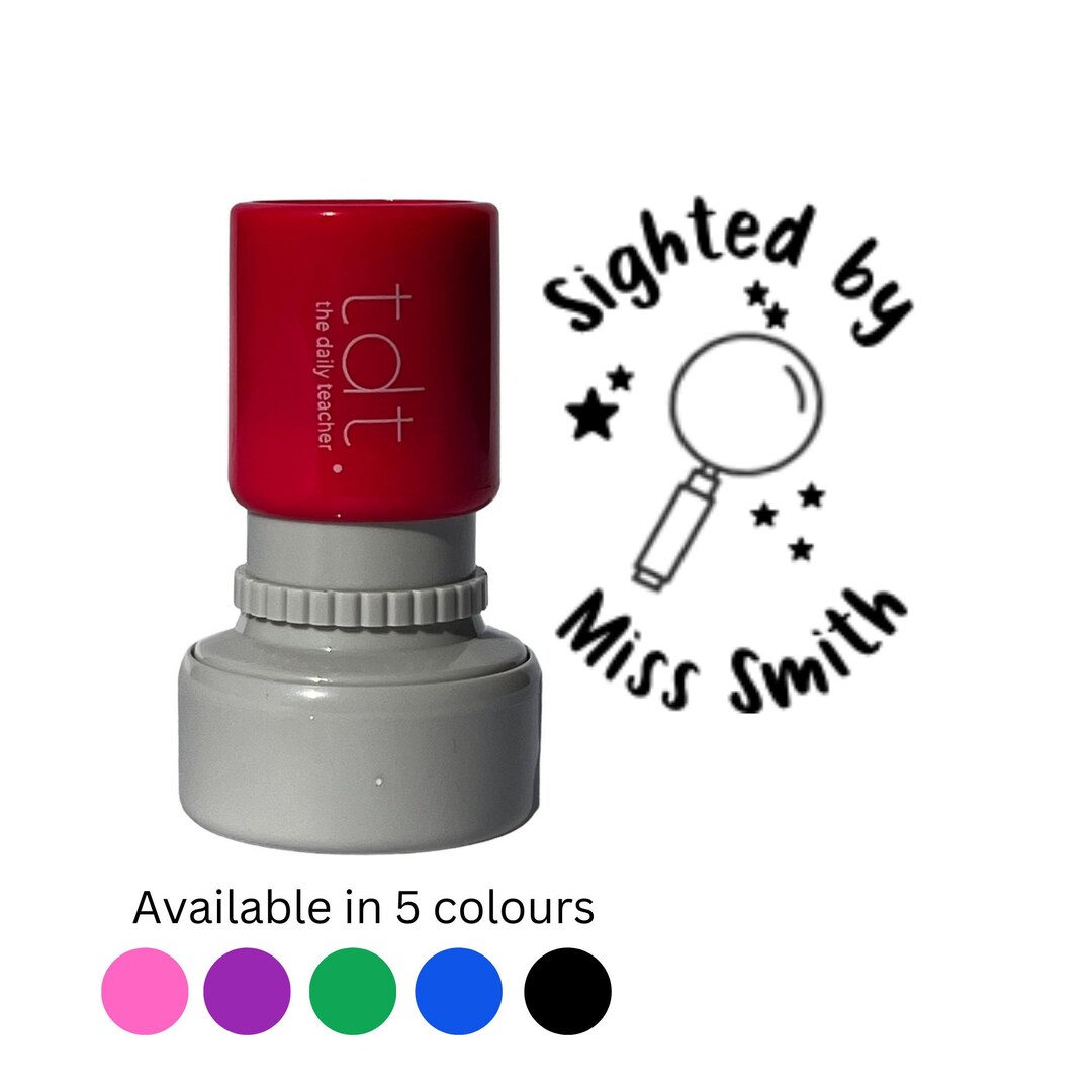 Personalised Teacher Stamp, Customised Stamp, Teacher Stamp, Teacher ...