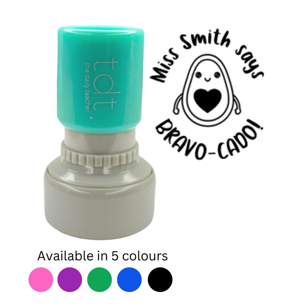 Personalised Teacher Stamp, Teacher Stamp, Teacher Stamp, Teacher Gift ...