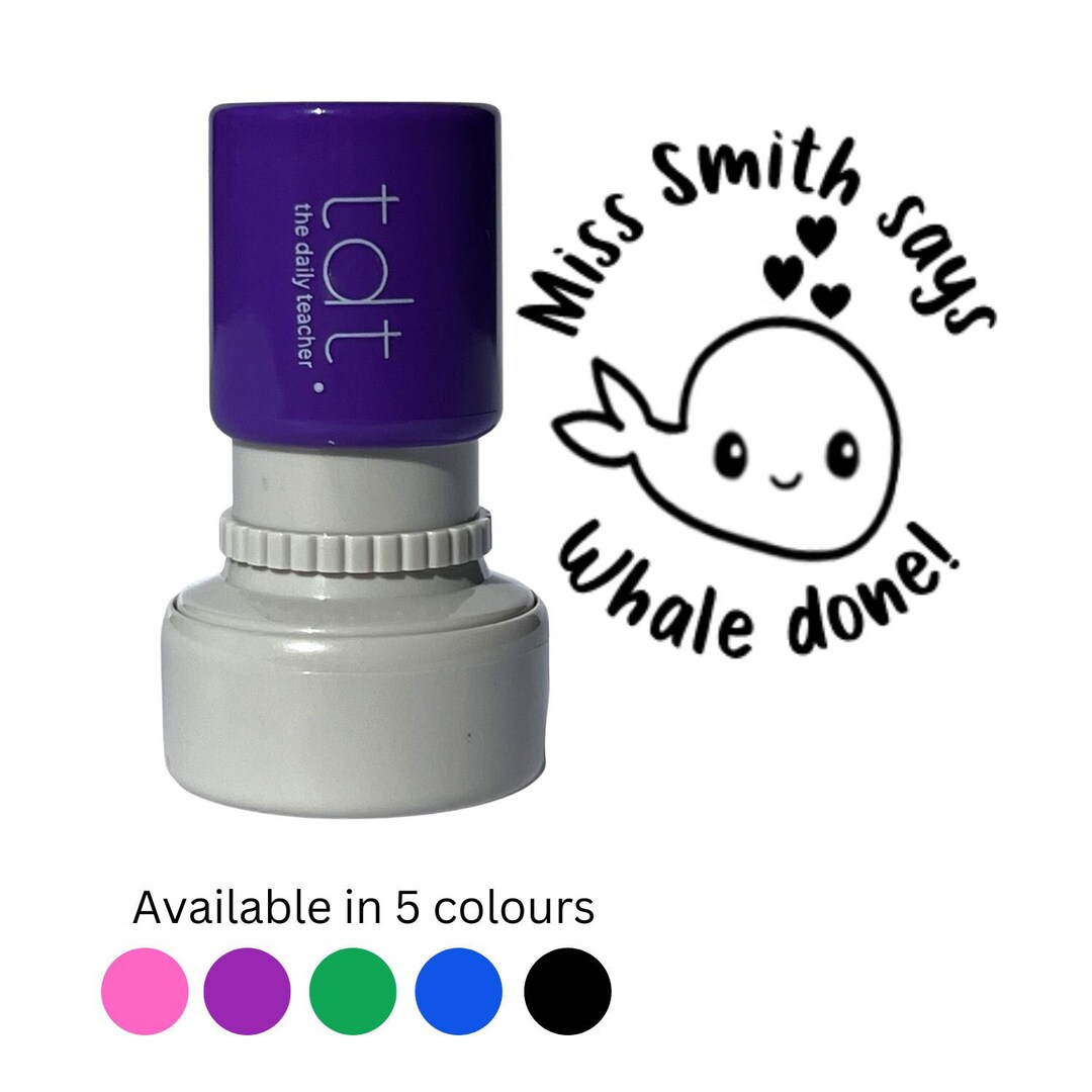 Personalised Teacher Stamp, Customised Stamp, Teacher Stamp, Teacher ...