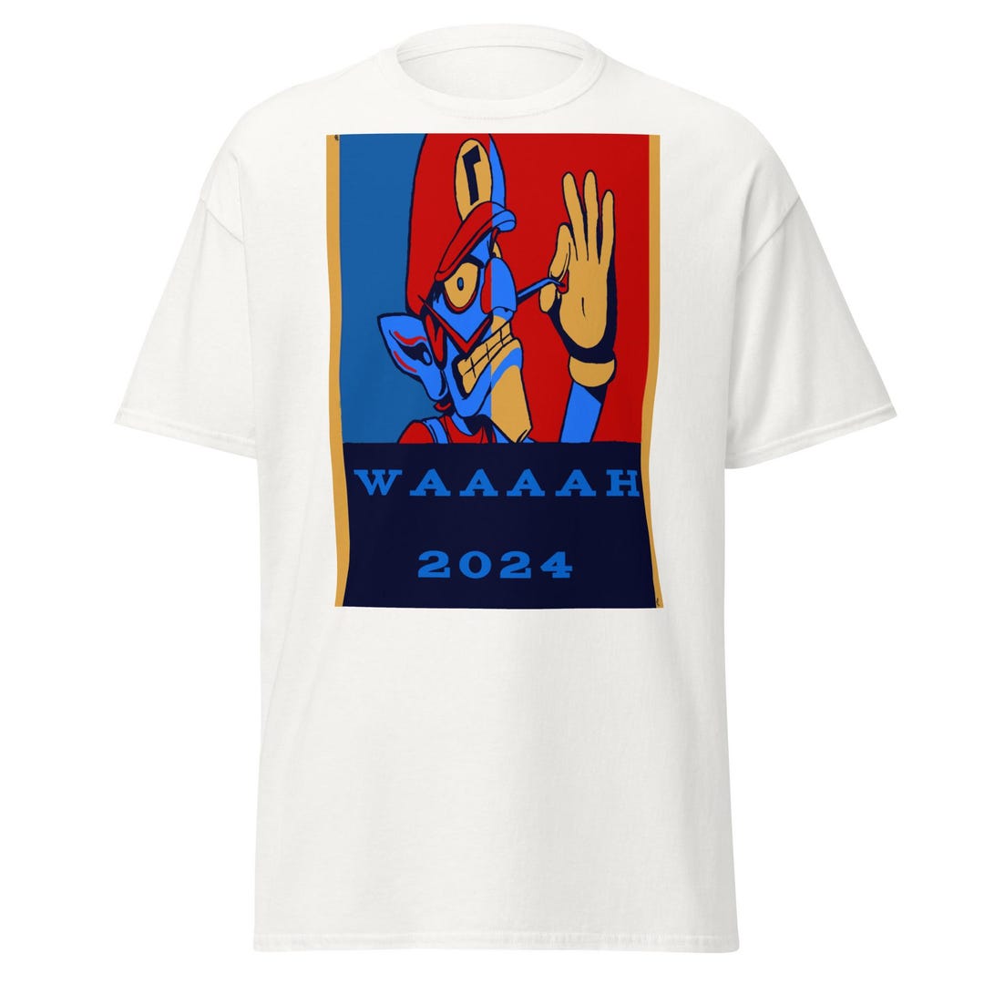 Waluigi for President - Etsy