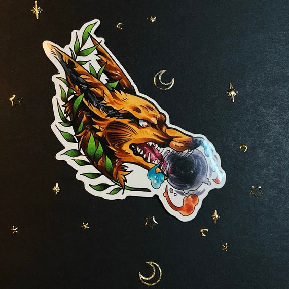 Kurama Sticker - Etsy