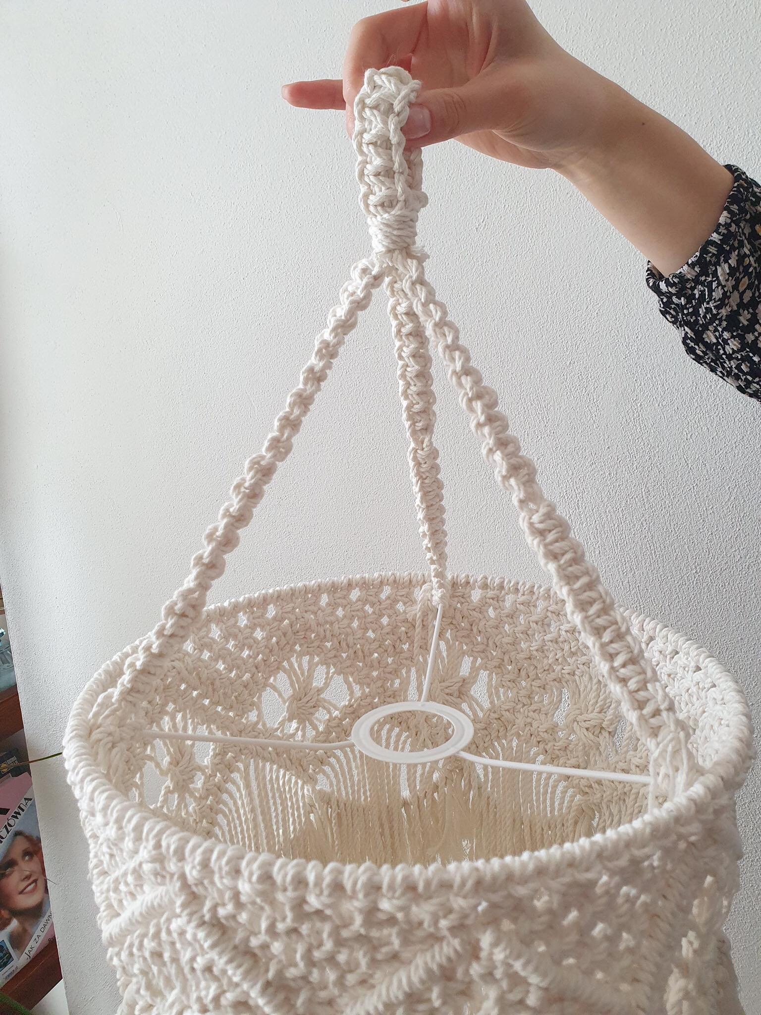 Macrame Lamps Macrame Shade Macrame Chandelier Boho Lamps - Etsy