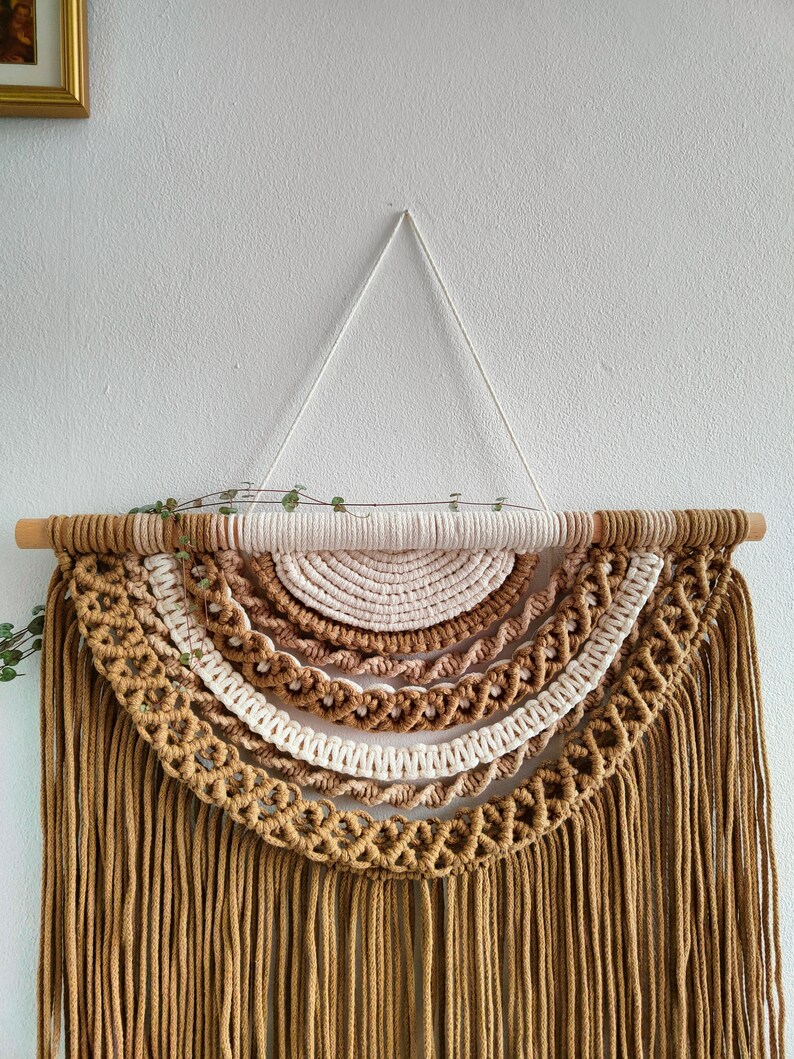 Macrame Wall Hanging, Macrame Mandala, Housewarming Gift, Macrame ...