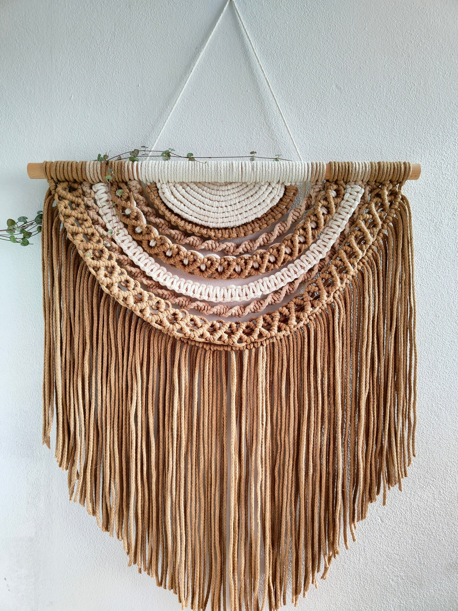 Macrame Wall Hanging, Macrame Mandala, Housewarming Gift, Macrame ...