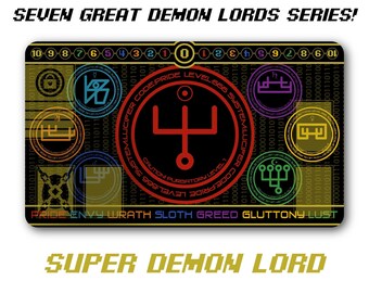 Demon Playmat - Etsy