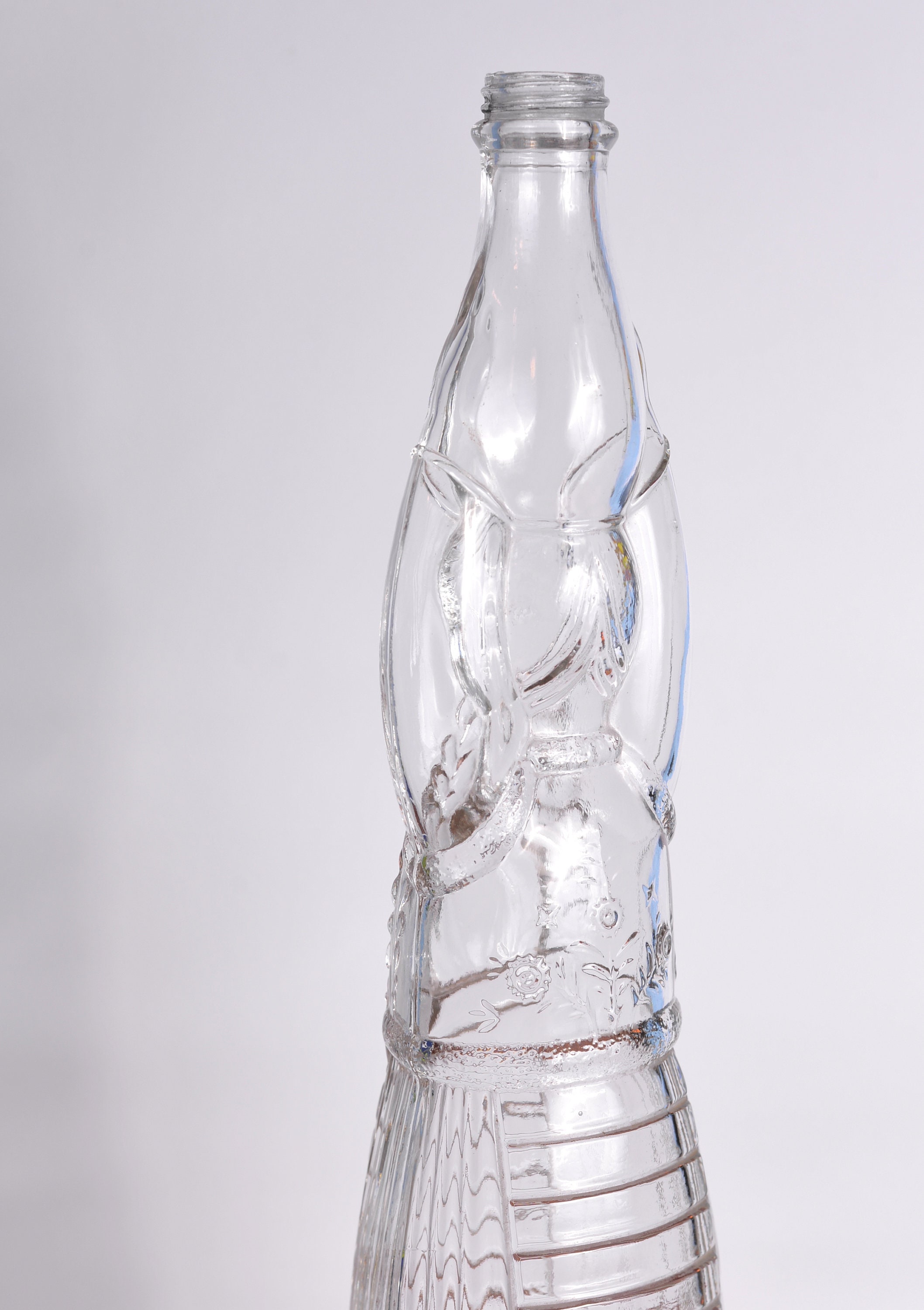 Body Shaped Figure Woman Glass Bottle Unique & Rare 1980's - Etsy