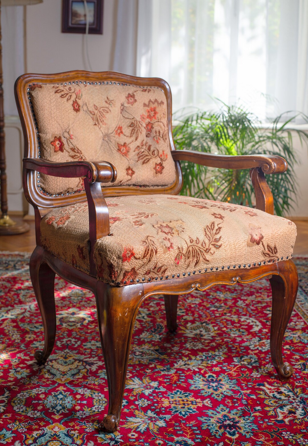 Antique Armchair - Baroque - Vintage Chair - 100 Years Old - Beautiful ...