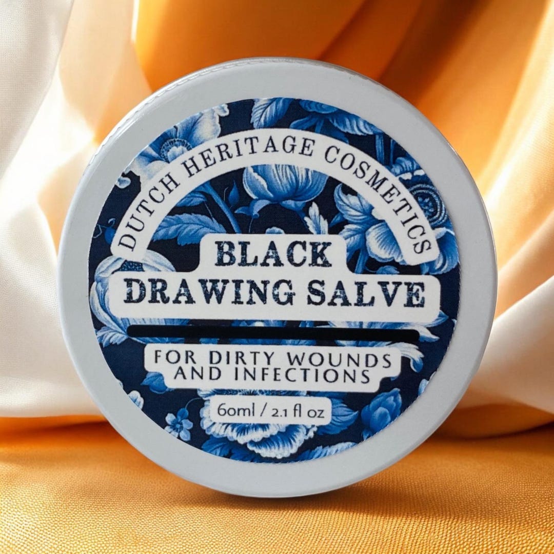 Black Drawing Salve, Grass Fed Tallow Balm, All Purpose Salve for ...