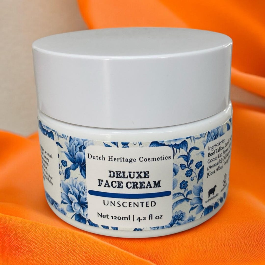 Deluxe Face Cream, With Beef Tallow, Lamb Tallow & Goose Fat - Etsy