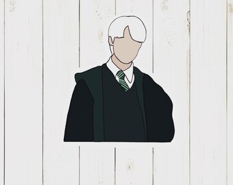 Draco Malfoy Svg | Etsy