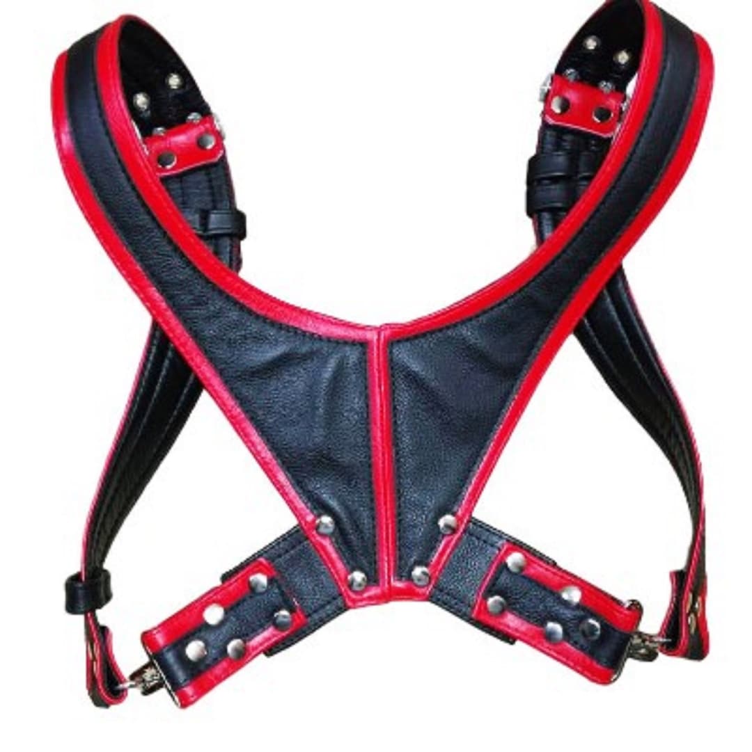 Leather Harness, Men Leather Harness, Gay Harness, Bulldog Harness, - Etsy