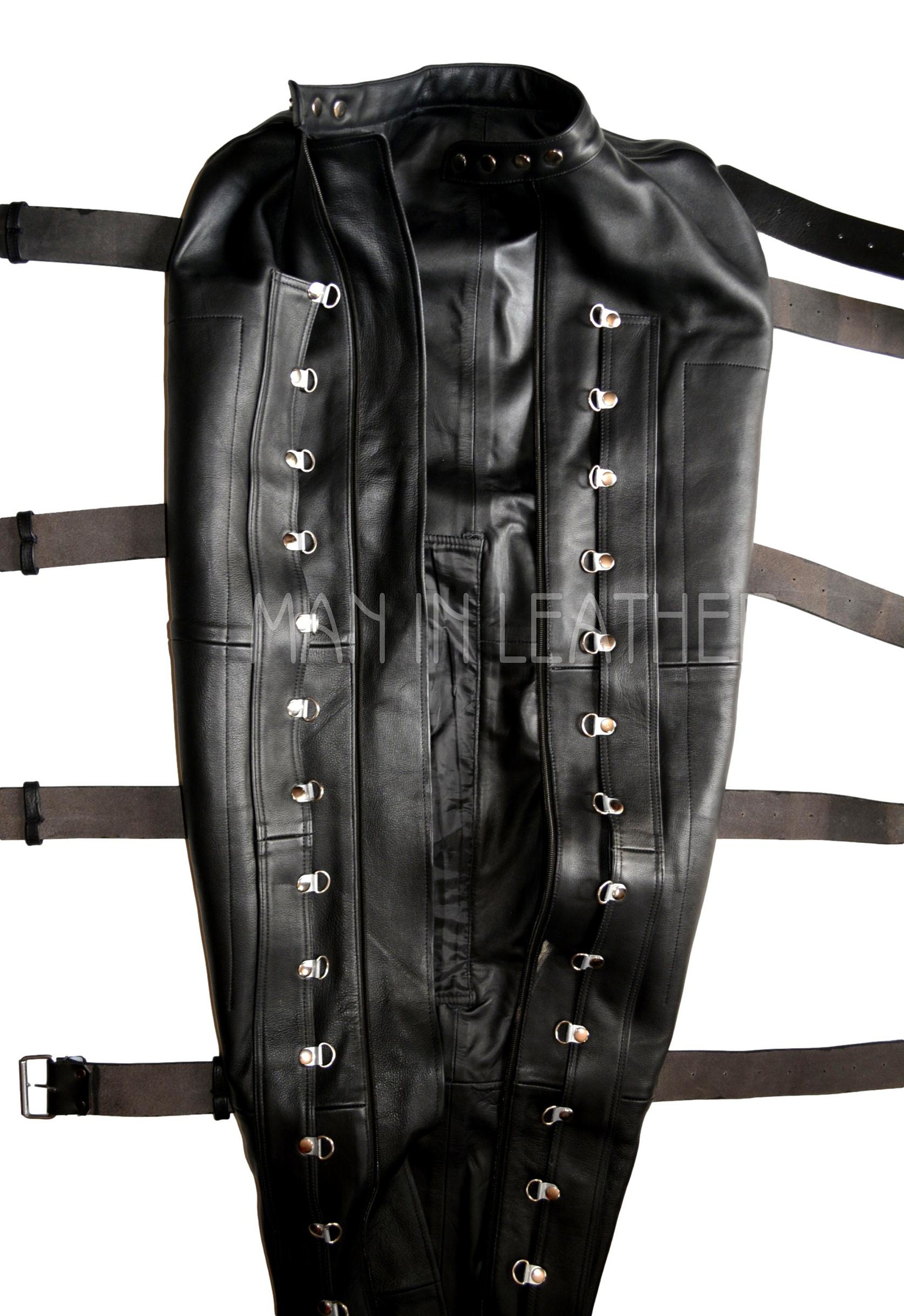 Cow Leather Sleep Sack Bondage Body Bag Bdsm Mummy Seductive Etsy
