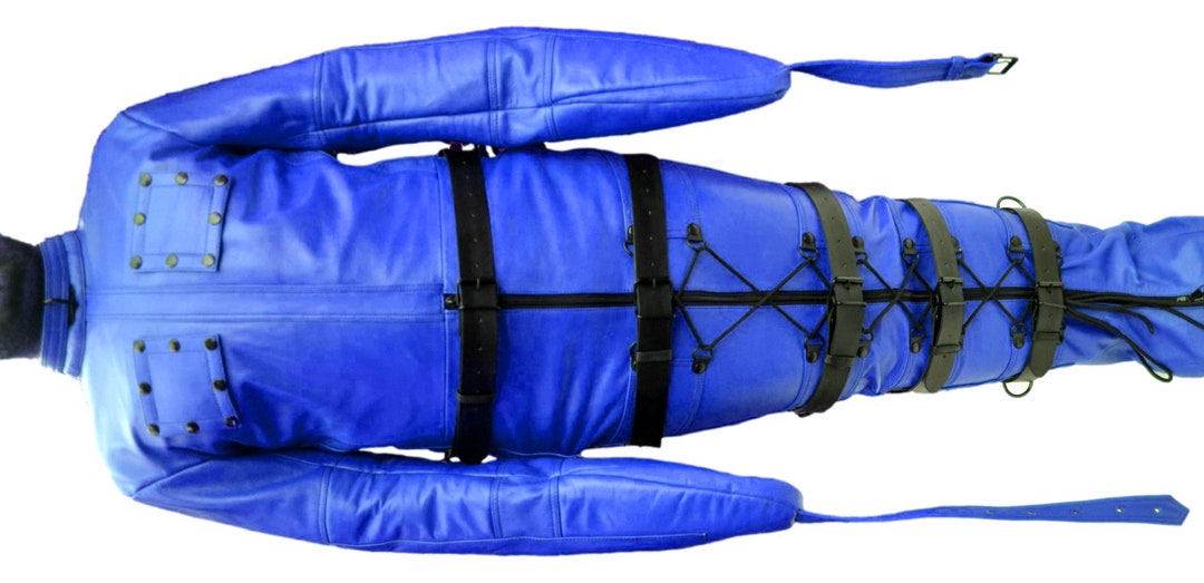Cow Leather Sleep Sack Bondage Body Bag Bdsm Mummy Seductive Restricted ...