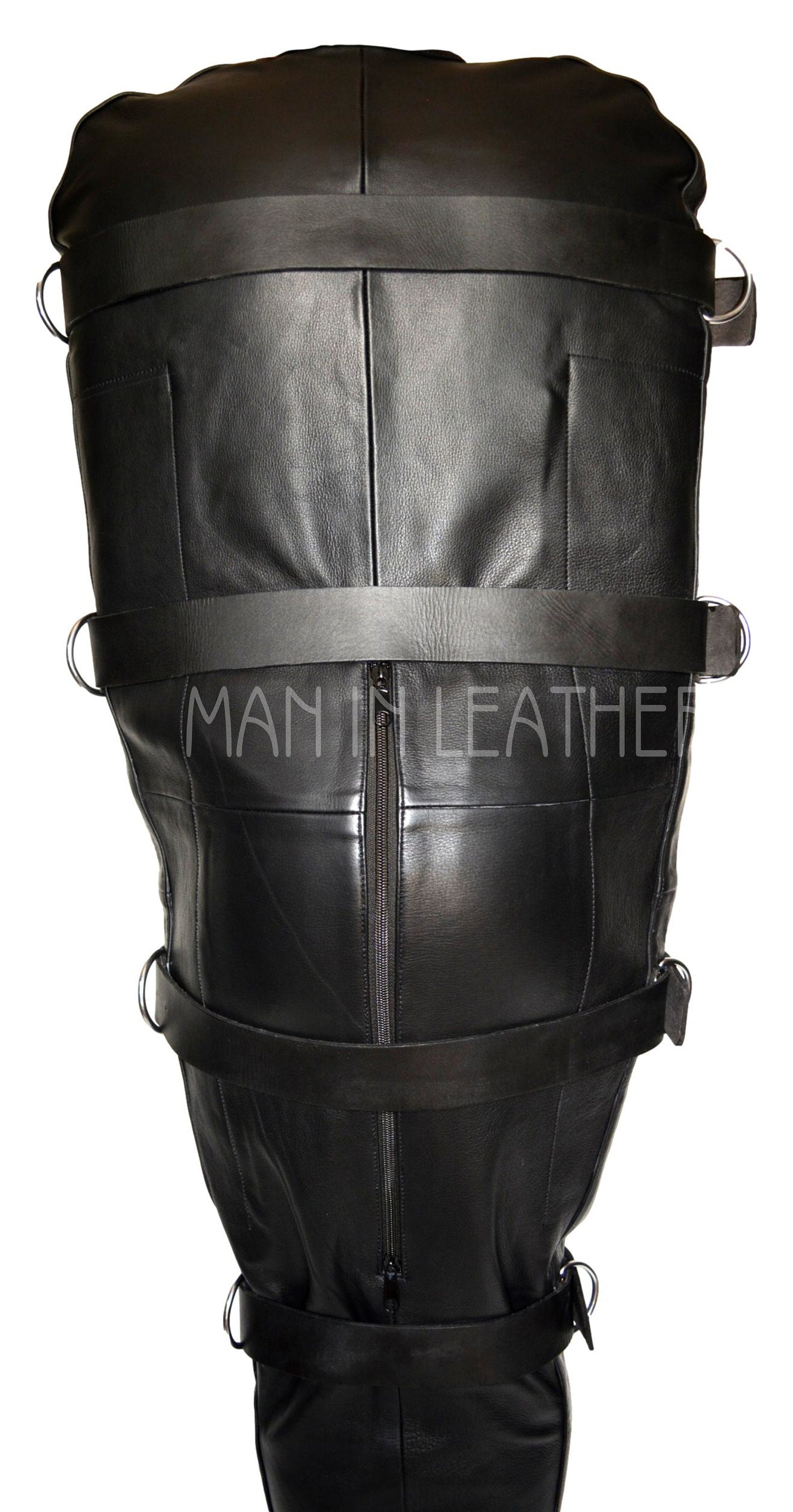 Cow Leather Sleep Sack Bondage Body Bag Bdsm Mummy Seductive Etsy