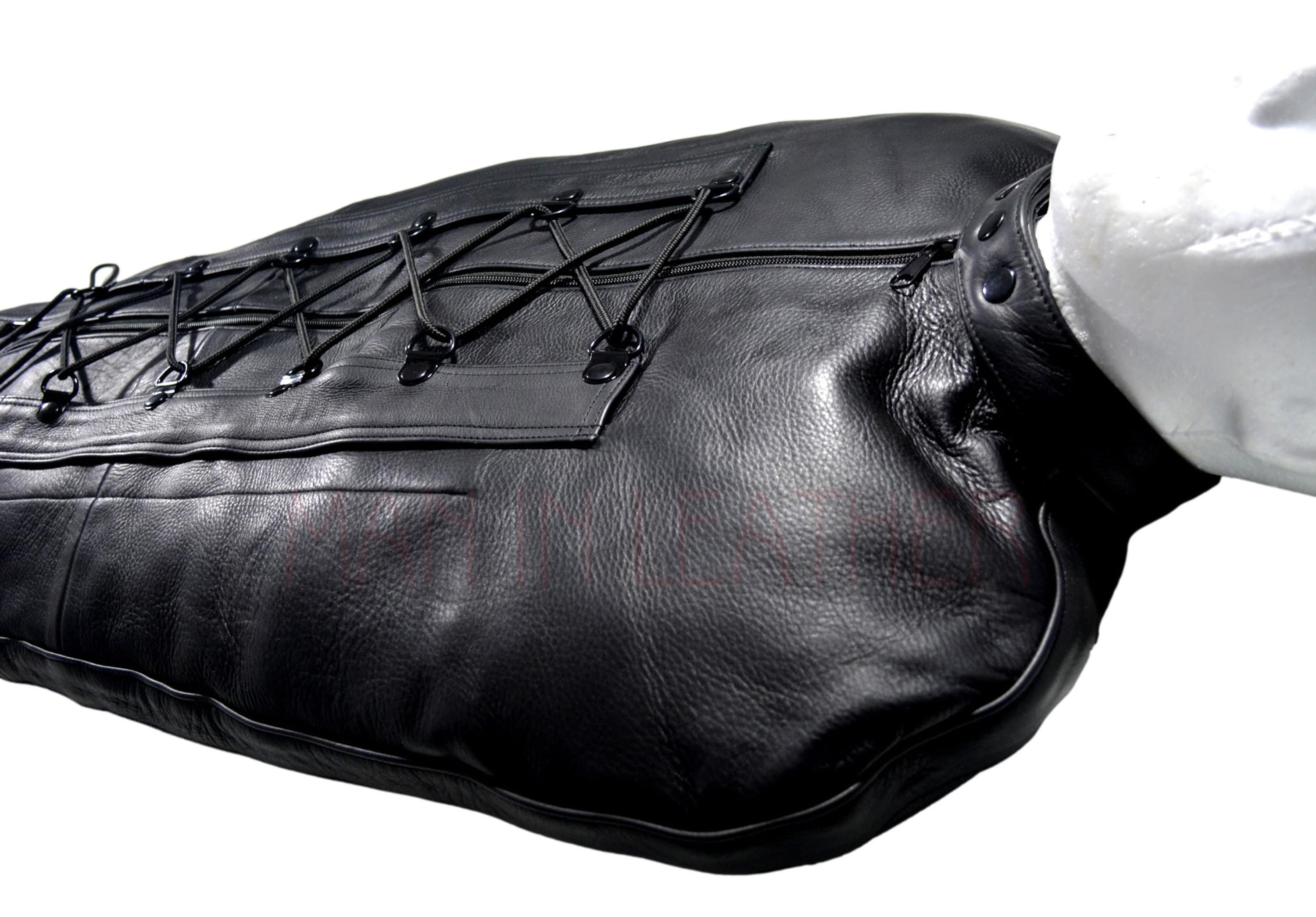 Cow Leather Sleep Sack Bondage Body Bag Bdsm Mummy Seductive Etsy