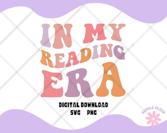 In My Reading Era SVG, in My Reading Era PNG, in My Reading Era Digital ...