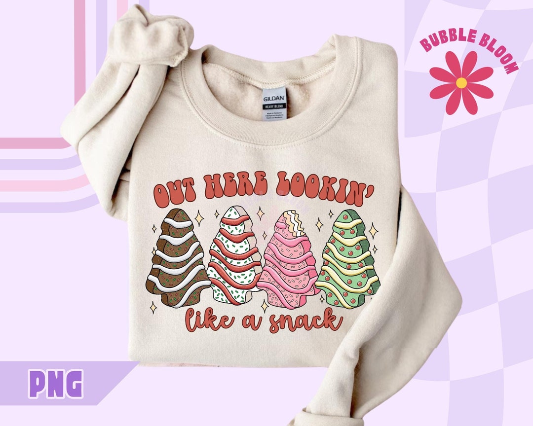 Boujee Christmas Cake PNG: Retro Shirt Sublimation (digital Download ...