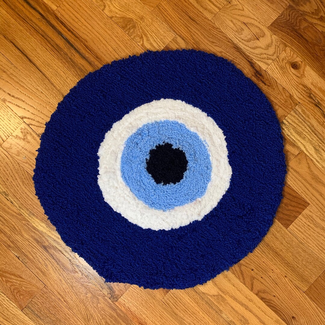 Evil Eye Rug - Etsy