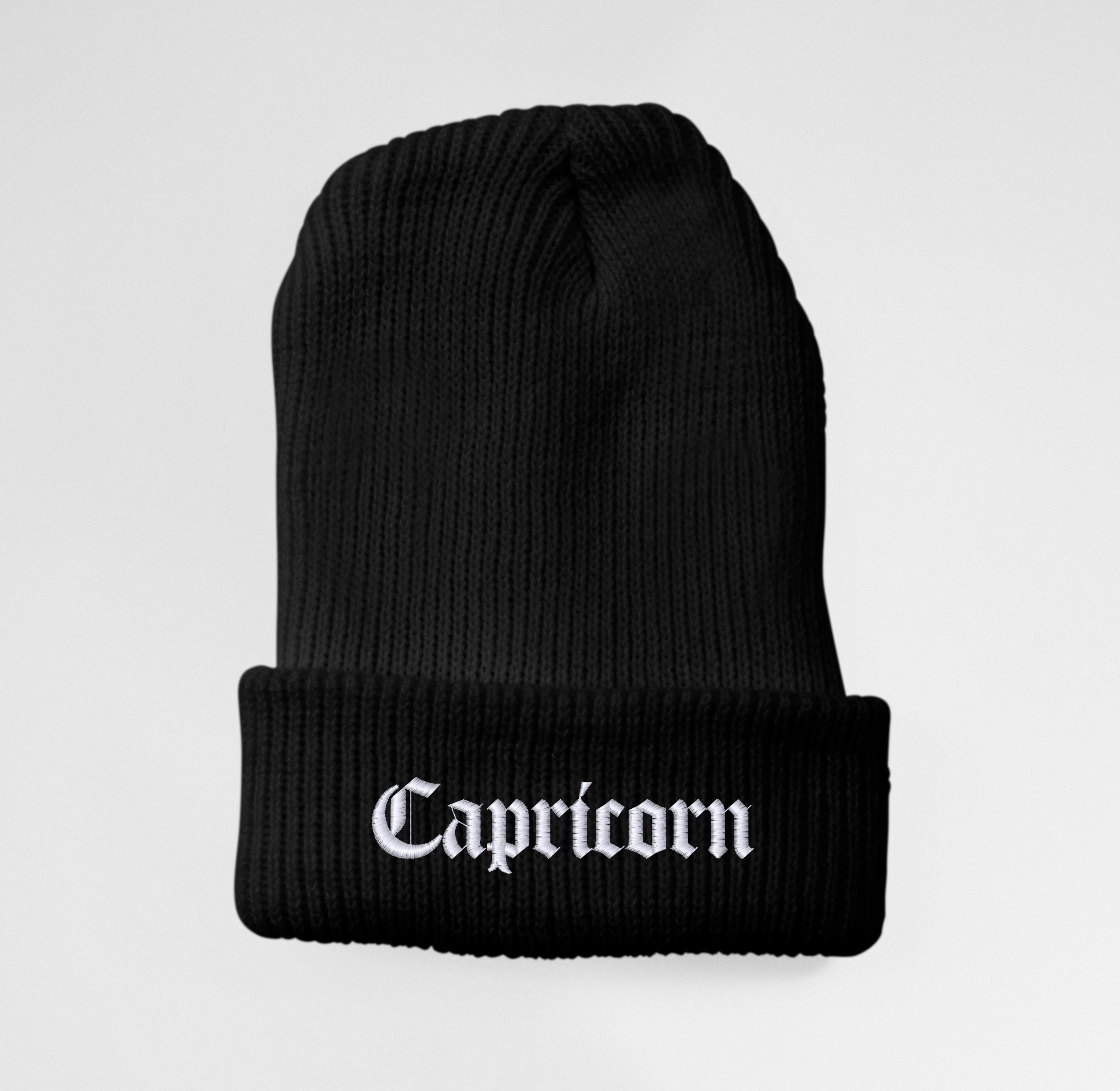 Capricorn Zodiac Sign Embroidered Unisex Baseball Cap Adjustable Hat ...