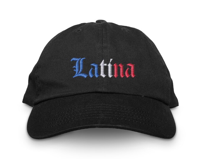 CHINGONA Dad Hat Embroidered Baseball Cap Low Profile Custom Black ...