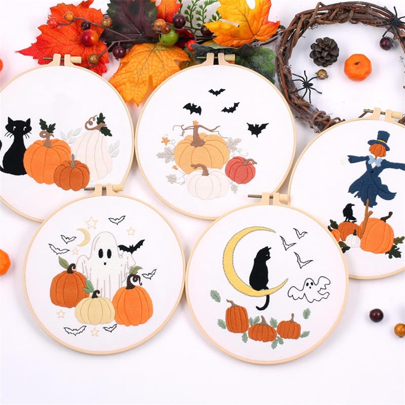 Fall Embroidery Kits - Etsy