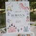 Princess and Knight Welcome Sign, Editable Text, Joint Birthday Party ...