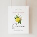 Lemon Welcome Sign, Editable Bridal Shower Poster Sign, Main Squeeze ...