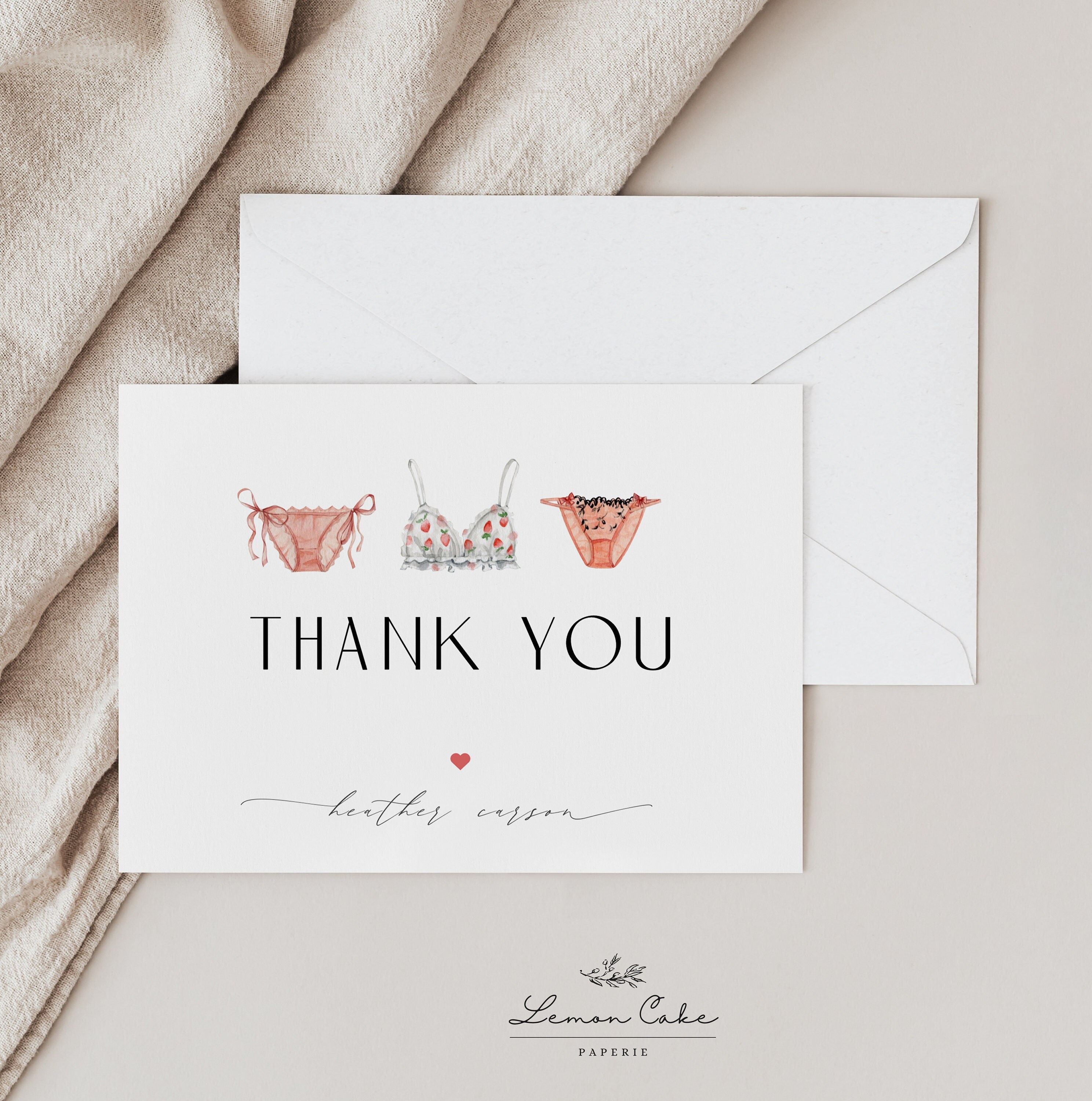 Bachelorette Thank You Card INSTANT DOWNLOAD Printable | Etsy