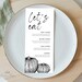 Rustic Fall Menu Template Farmers Market Menu Card Printable - Etsy