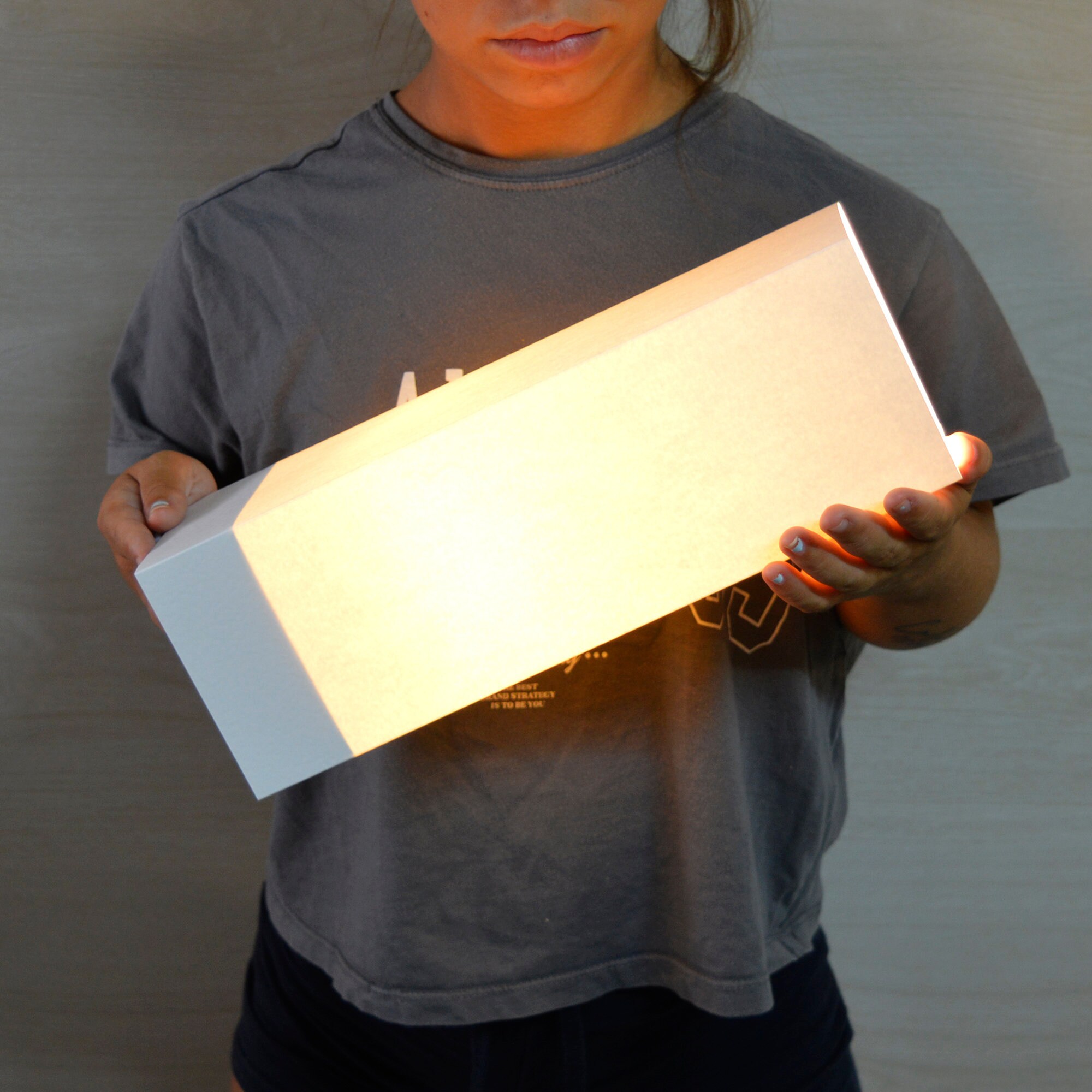 Japanese Paper Lamp Japanese Decor Home. Modern Square Lamp - Etsy