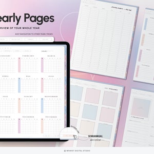 BUNDLE Digital Planner & Notebook BTS KPOP Light Mode | Goodnotes ...