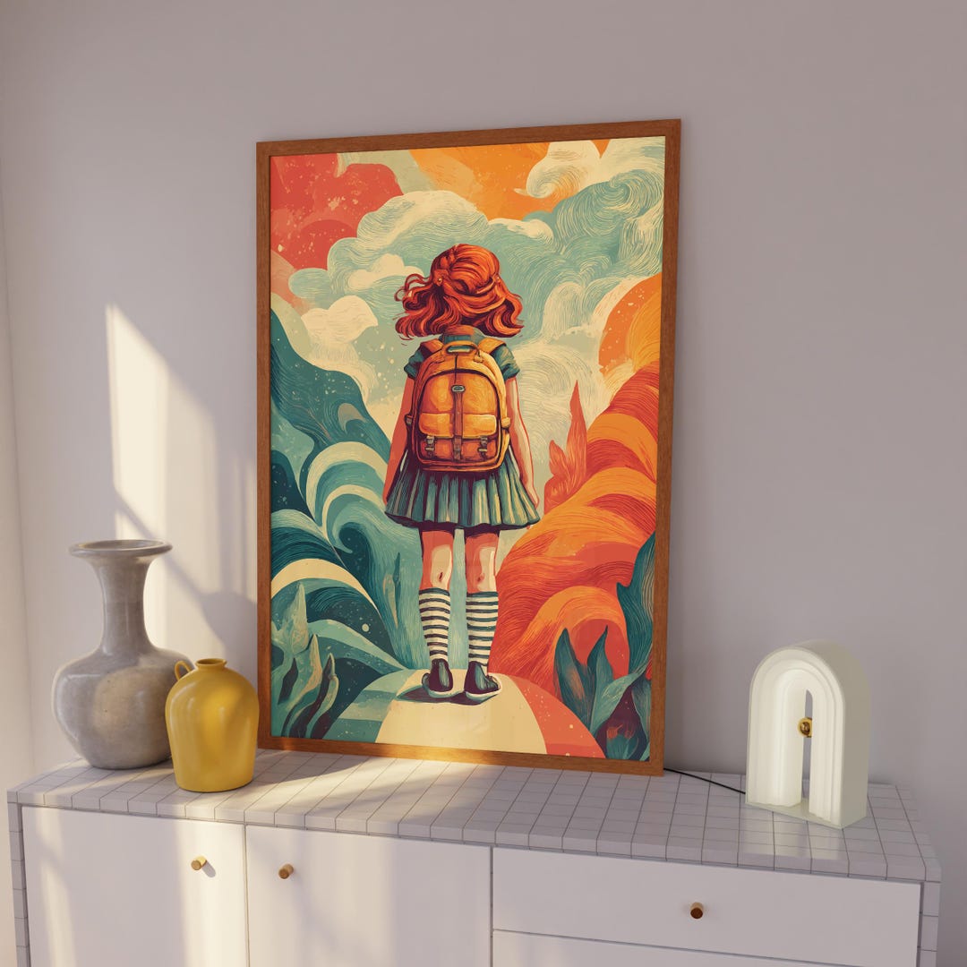 Inspirational Back to School Art Print: Kids Classroom Decor - Etsy